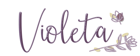 nombre violeta – Angel Invitaciones